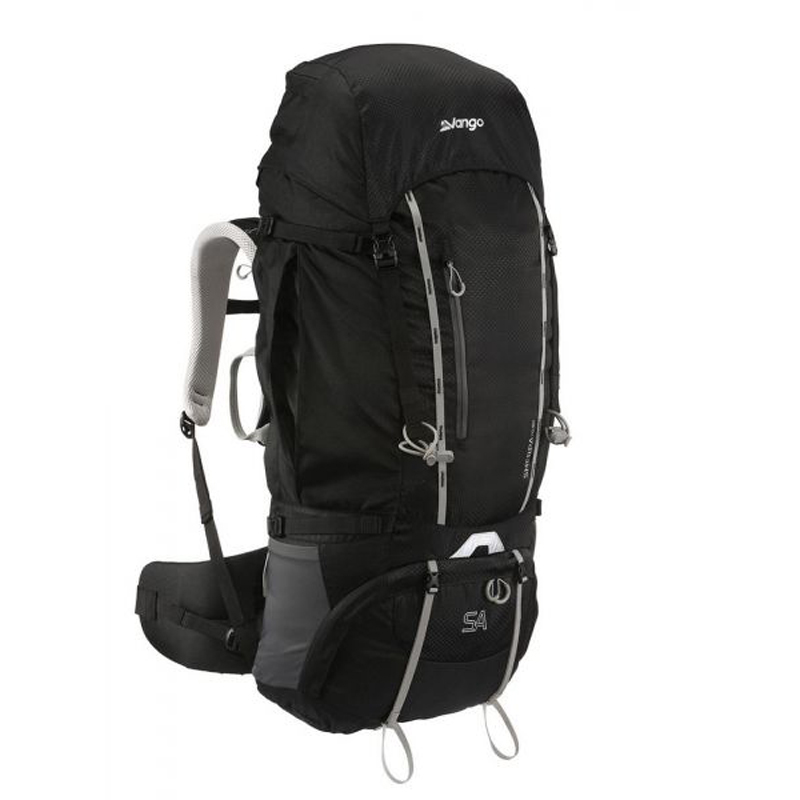 VANGO SHERPA 70:80 BACKPACK Black | Ram Mountaineering (Pty) Ltd